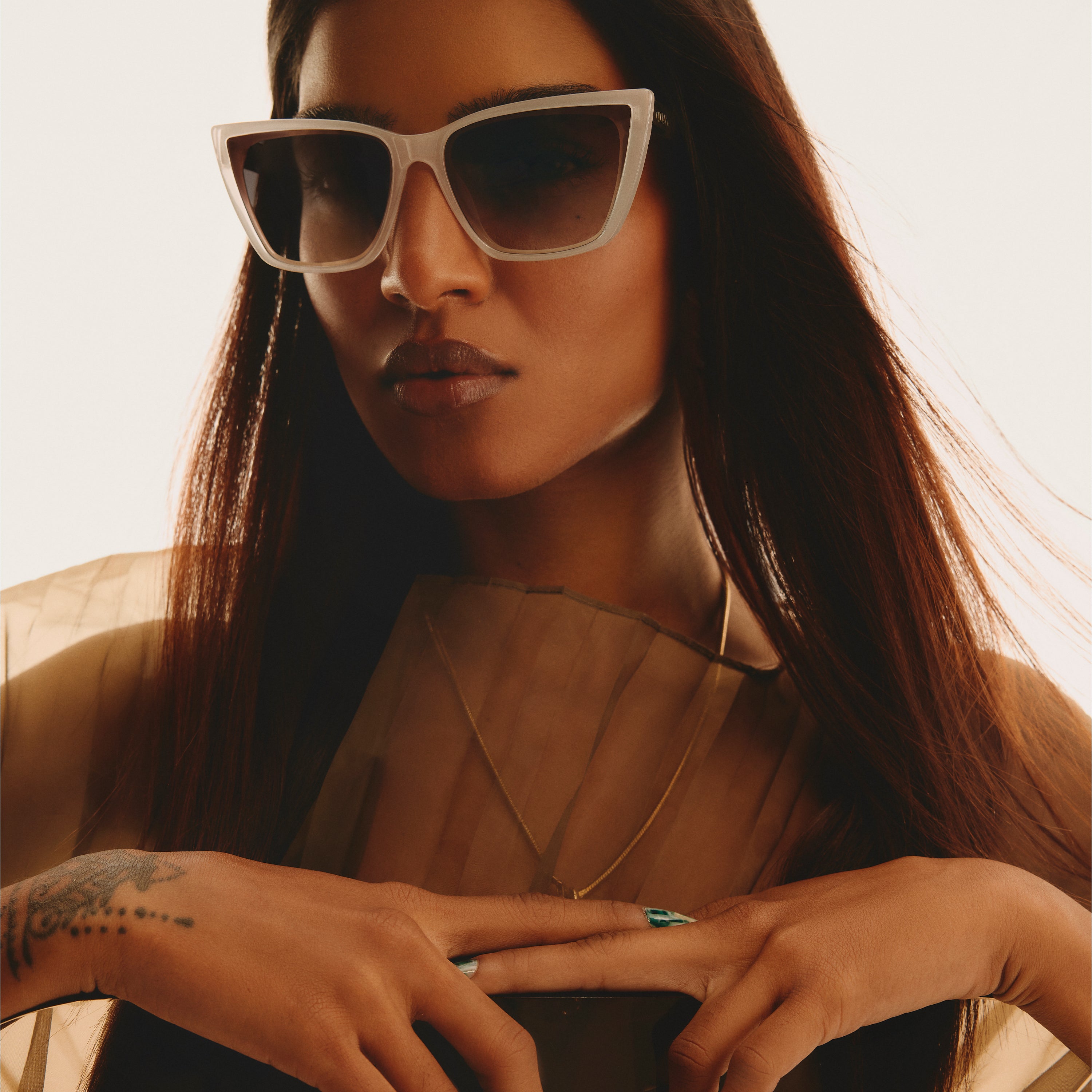 CALL THE SHOTS REMIXED Ladies Cat Eye Sunglasses – Quay Australia