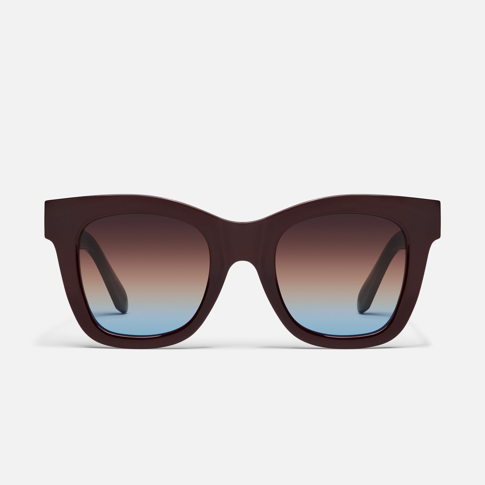 AFTER HOURS Winged Black Sunglasses with Large Square Frame SALE – Quay ...