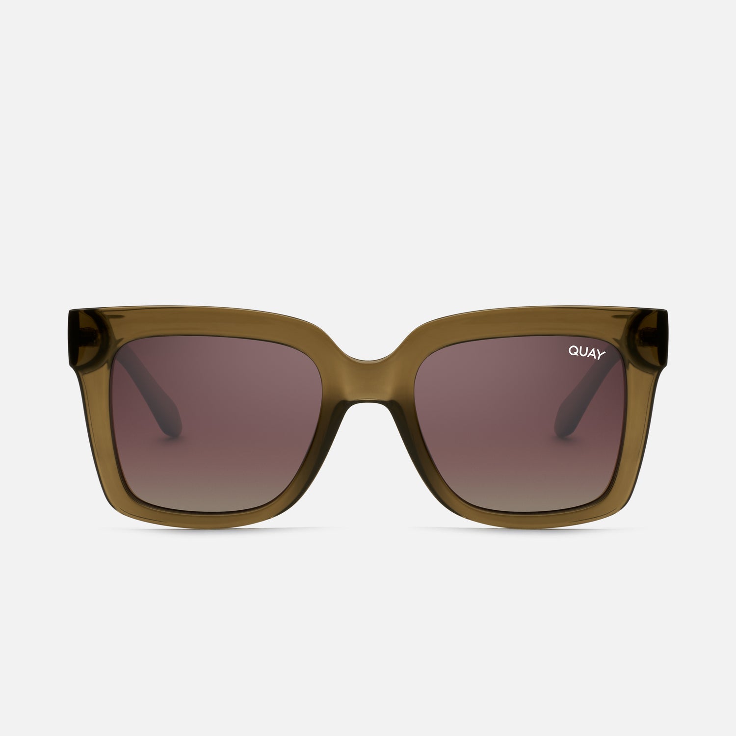 ICY Oversized Square Sunglasses with Thick Frames – Quay Australia