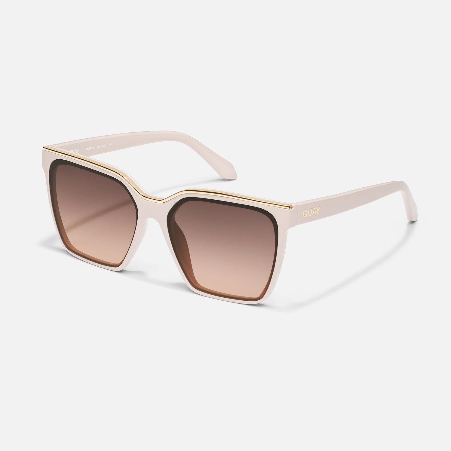 LEVEL UP Big Square Sunglasses with Polarised Lenses – Quay Australia