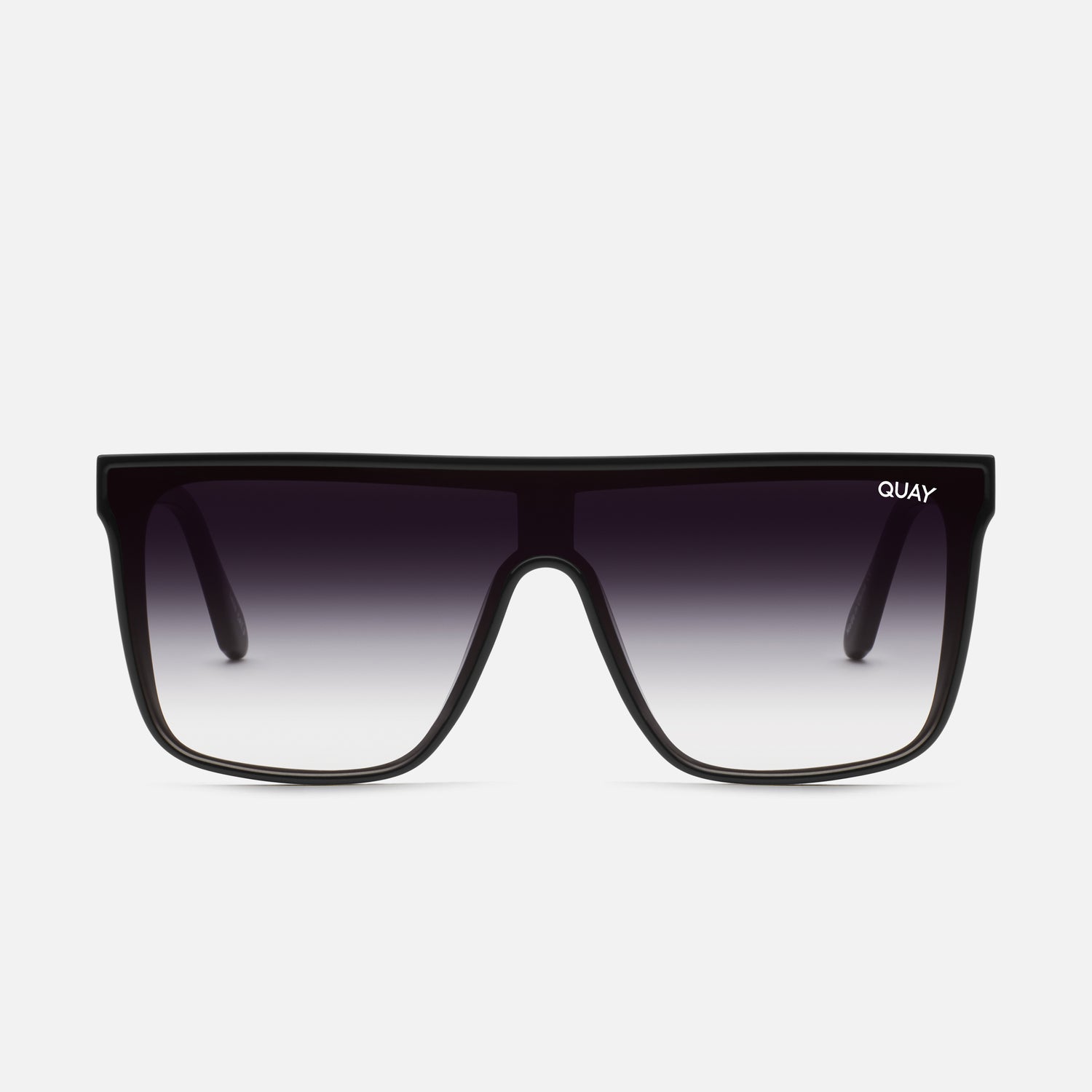 NIGHTFALL Polarised Flat Top Shield Sunglasses – Quay Australia