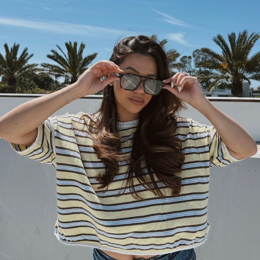 SOUNDCHECK - Tinted Lens Aviator Sunglasses – Quay Australia