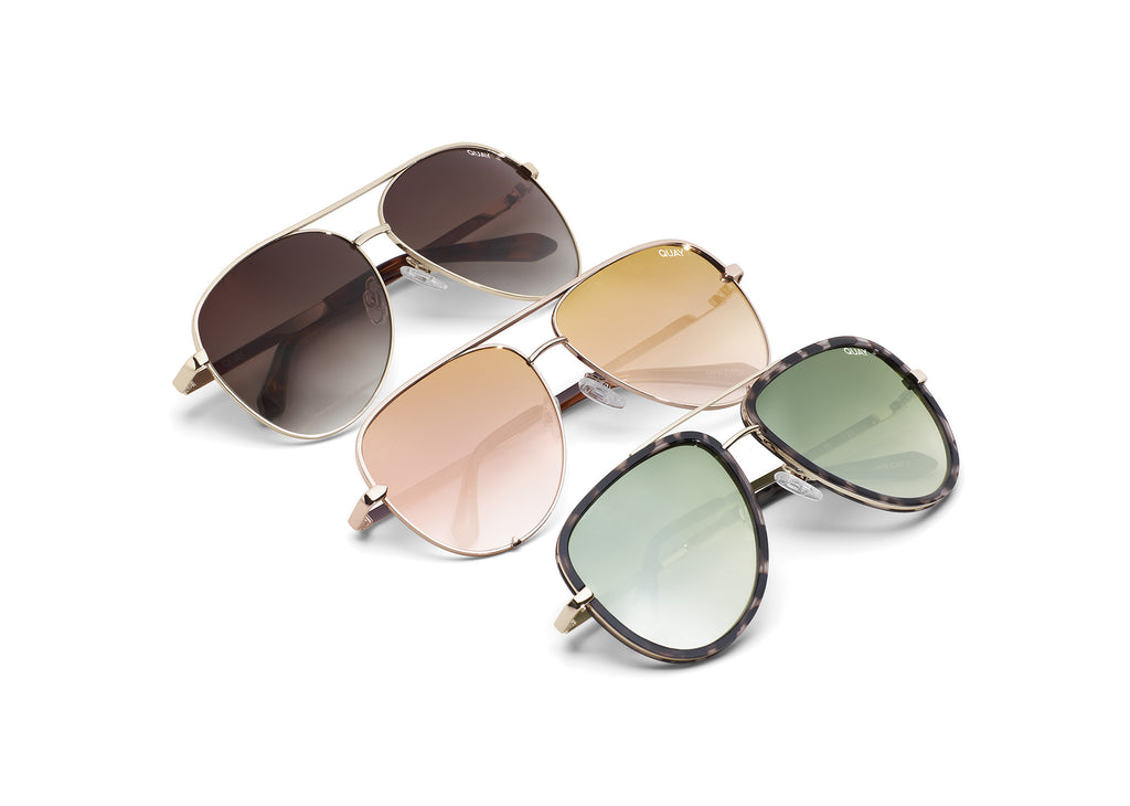 Shop All Men's and Women's Aviator Sunglasses – Quay Australia